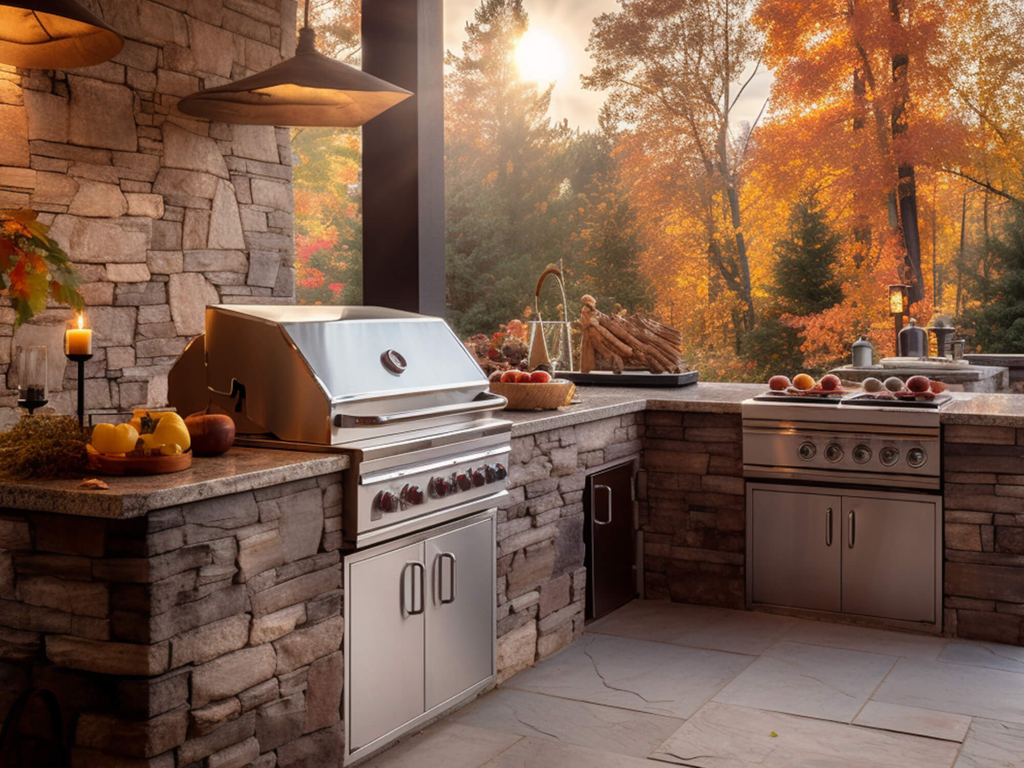Stone Veneers for Outdoor Kitchens: Tips for Stylish and Functional Design